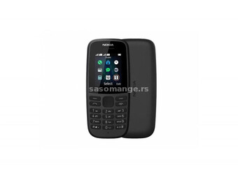 NOKIA 105 DS 2019 crna