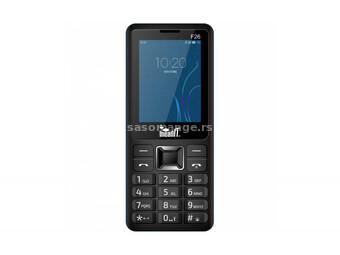 MeanIT Mobilni telefon , 2.4" ekran, Dual SIM, BT, FM radio, crna - F26 Black