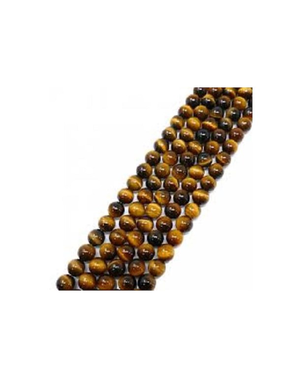 Poludragi kamen kugla 10 mm tigrovo oko niska