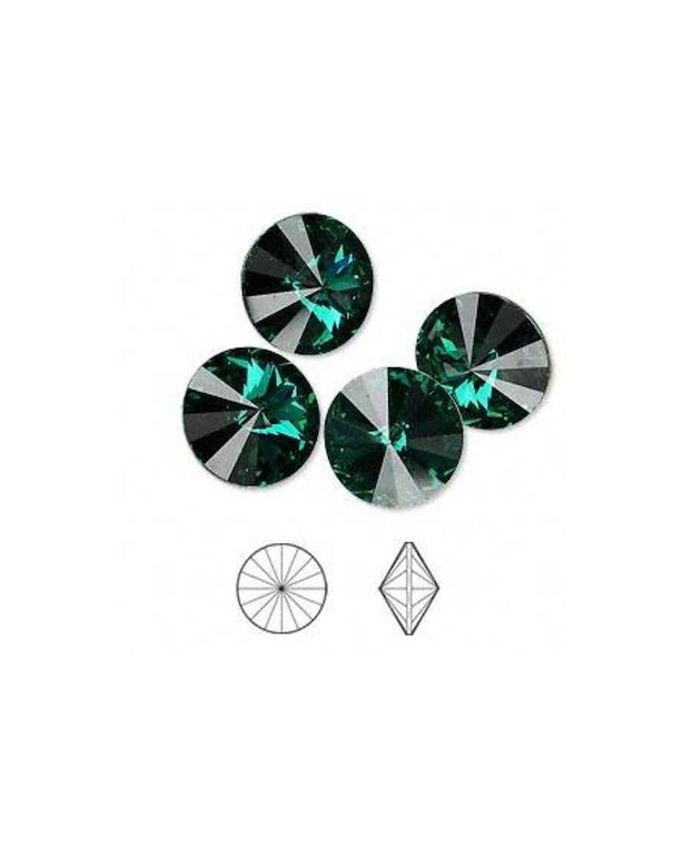 1122 cirkon 14 MM emerald