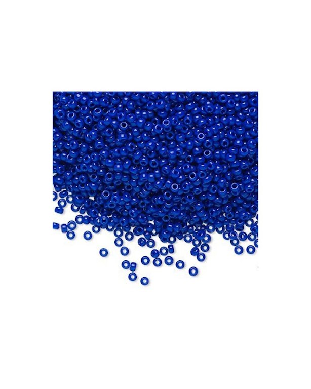 Kašaste perle (seed beads) 11/0-2 mmmat tamno plava