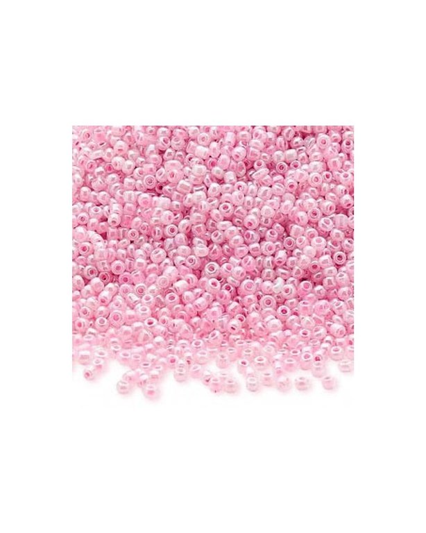 Kašaste perle (seed bead) 11/0 -2 mm pastelna roze