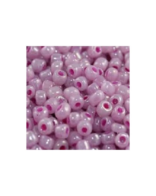 Kašaste perle (seed bead) 8/0 -3 mm pastelna lila