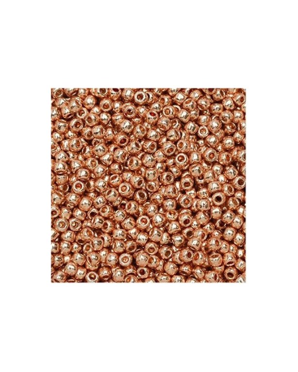 Kašaste perle (seed beads) 2 mm rose gold