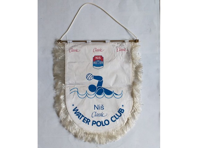 zastavica Water Polo Club NIŠ CLASSIC Yugoslavia