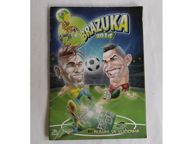 album Panini BRAZUKA 2014 - SP Brazil