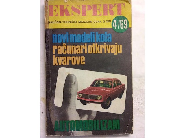 Casopis Ekspert (O automobilizmu)br.4/69 , 113 str. 22