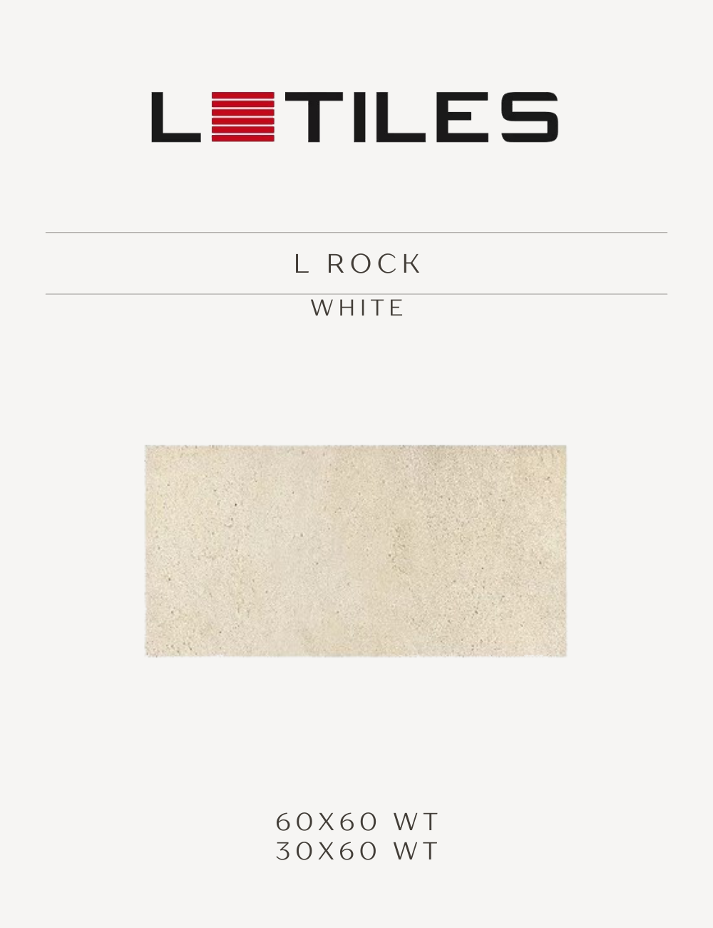 L ROCK WHITE