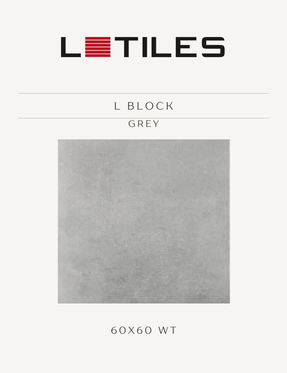 L BLOCK GREY