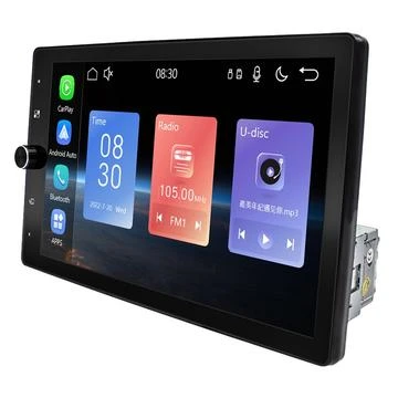 1531W BLUETOOTH CAR STEREO W. CARPLAY / ANDROID AUTO NAVIGATION - 10.4"