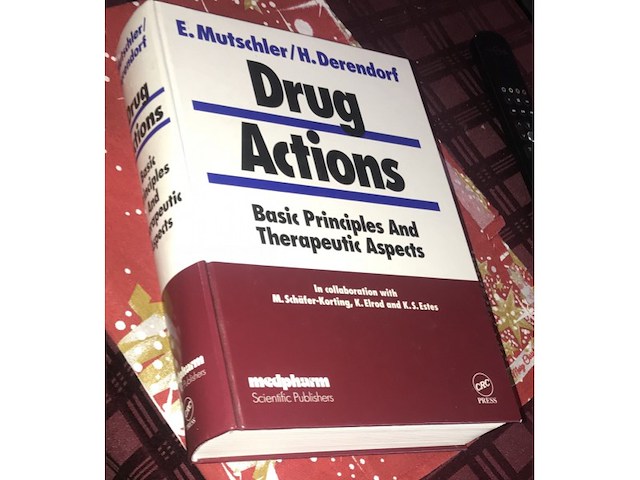 Drug Actions-E.Mutschler H.Derendorf