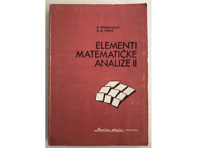 Elementi matematičke analize II