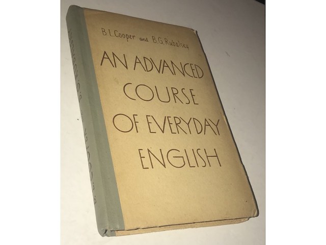 An advanced course of everyday English-rusko engl