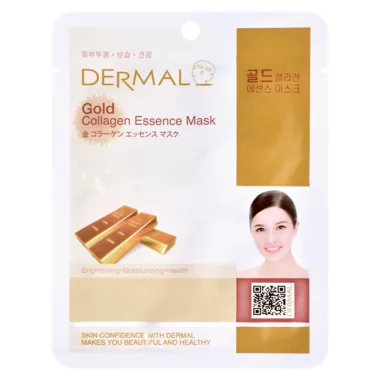 DERMAL Sheet maska za lice DERMAL Collagen Essence Gold