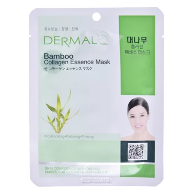 DERMAL Sheet maska za lice DERMAL Collagen Essence bambus