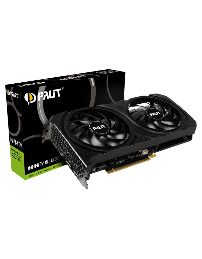 PALIT nVidia GeForce RTX 4060 8GB 128bit RTX4060 Infinity 2