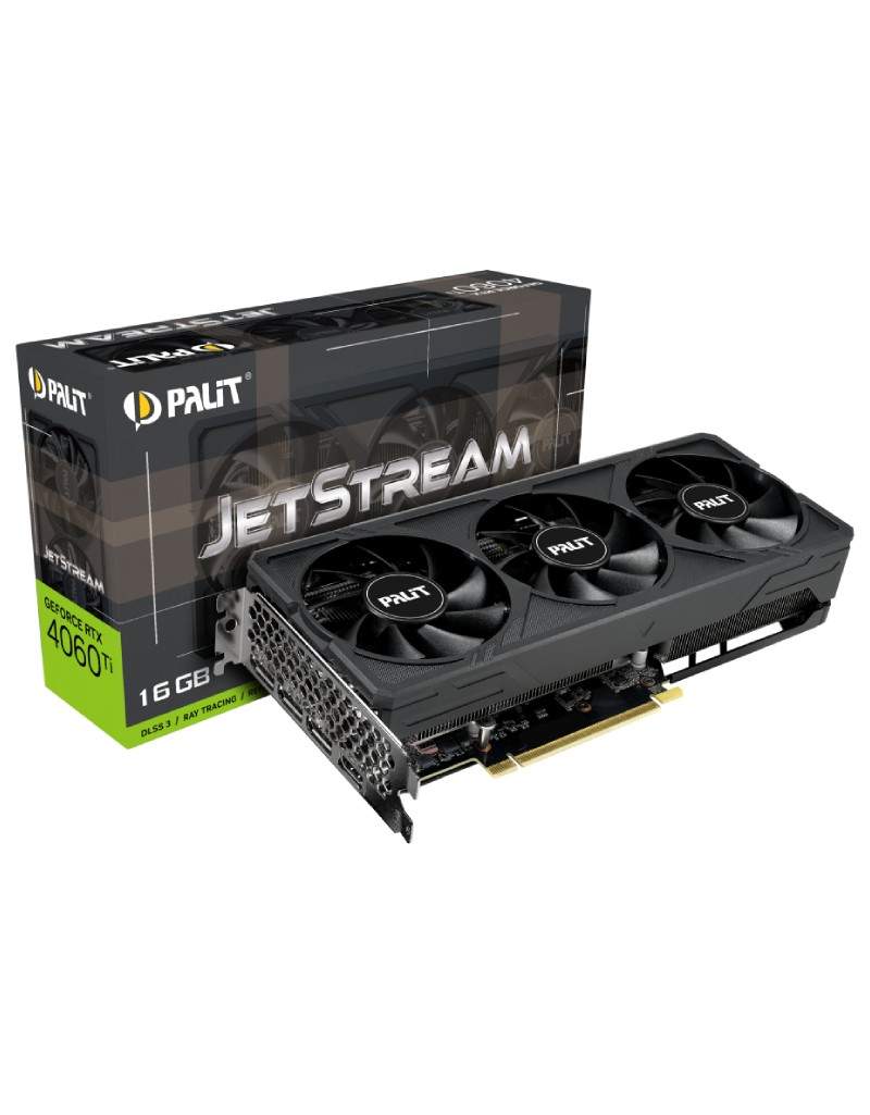 PALIT nVidia GeForce RTX 4060 Ti 16GB 128bit RTX4060Ti JetStream