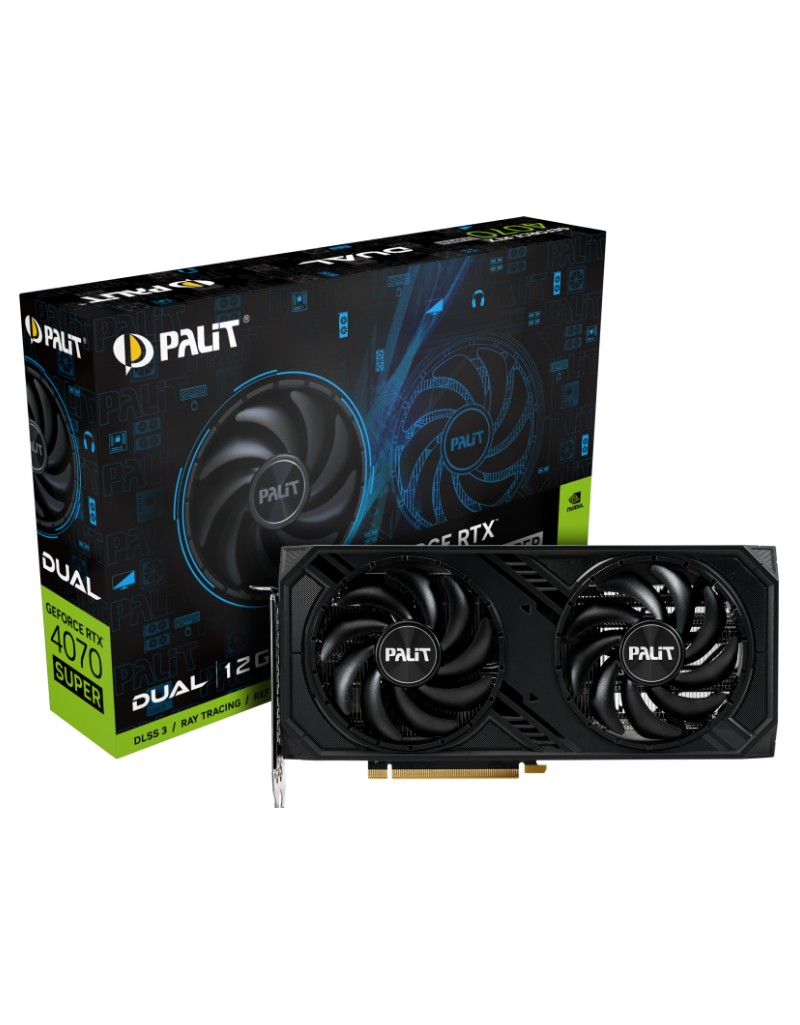 PALIT nVidia GeForce RTX 4070 Super 12GB 192bit RTX 4070 Super Dual