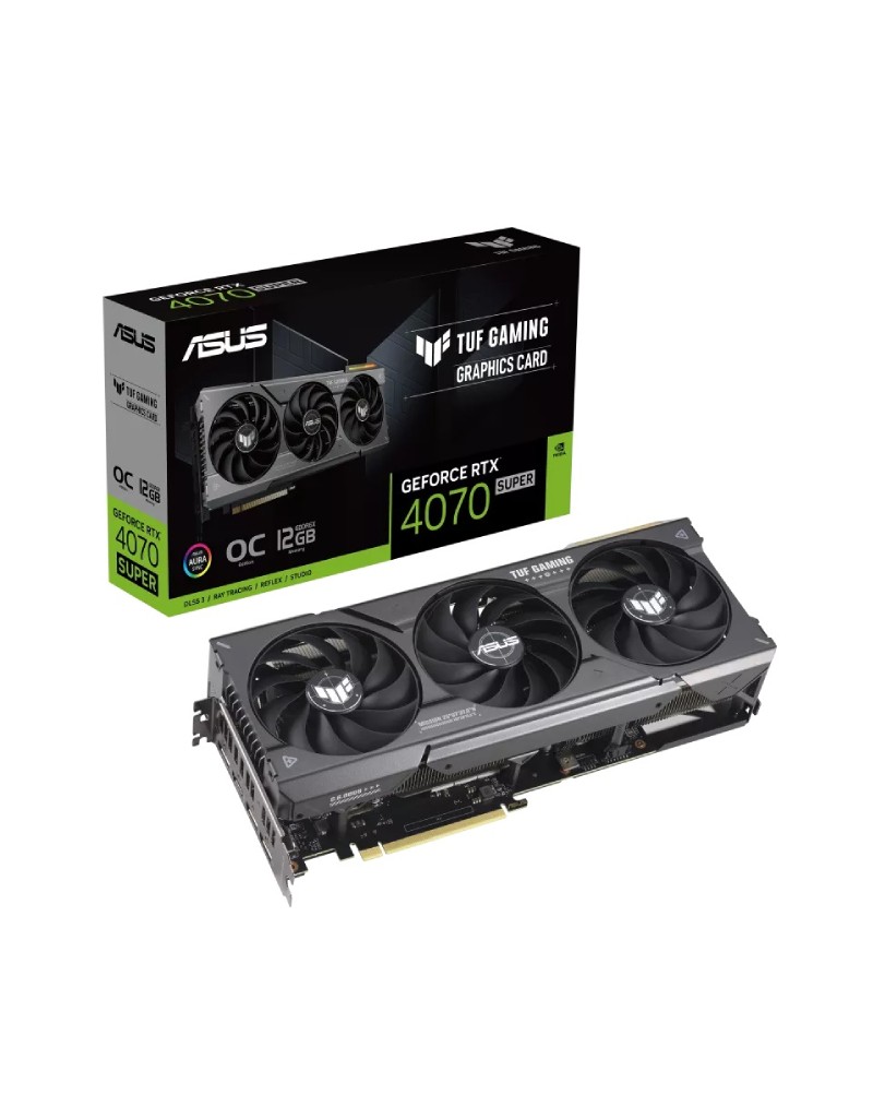 ASUS nVidia GeForce RTX 4070 SUPER 12GB 192bit TUF-RTX4070S-O12G-GAMING