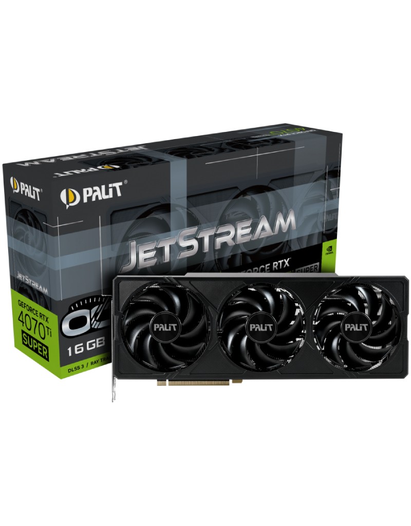 PALIT nVidia GeForce RTX 4070 Ti Super 16GB 256bit RTX 4070 Ti Super JetStream OC