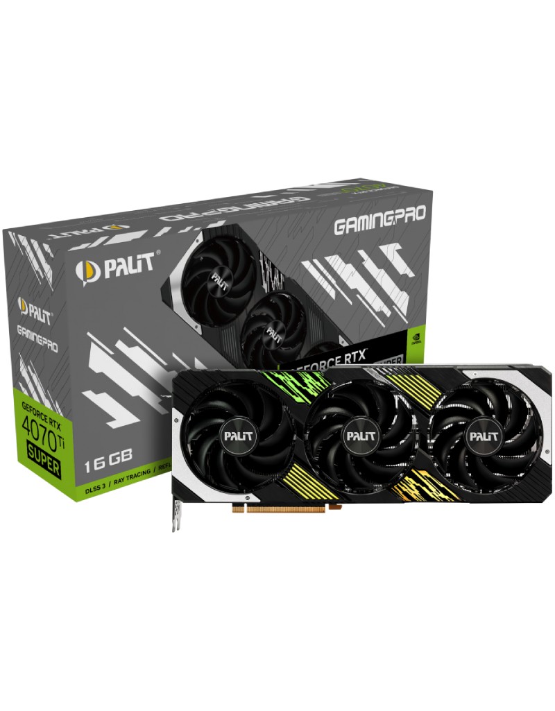 PALIT nVidia GeForce RTX 4070 Ti Super 16GB 256bit RTX 4070 Ti Super GamingPro