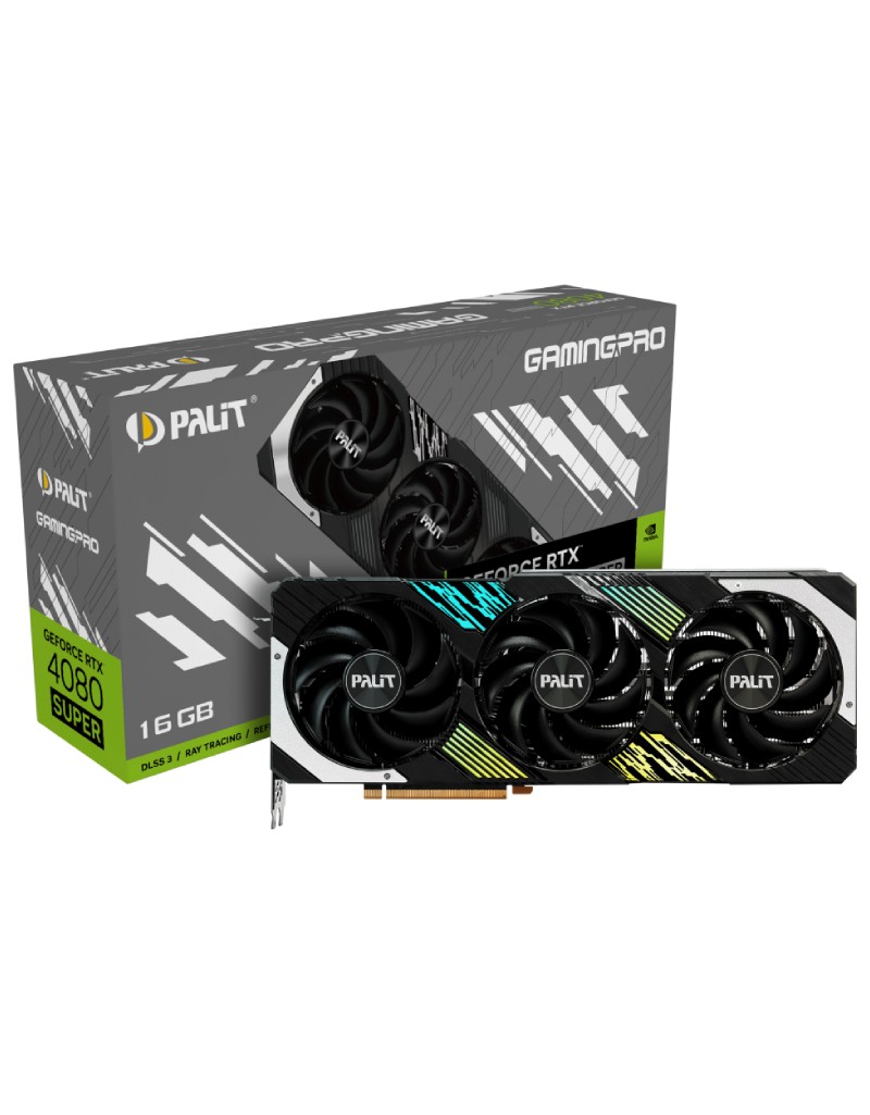 PALIT nVidia GeForce RTX 4080 SUPER 16GB 256bit RTX 4080 SUPER GamingPro