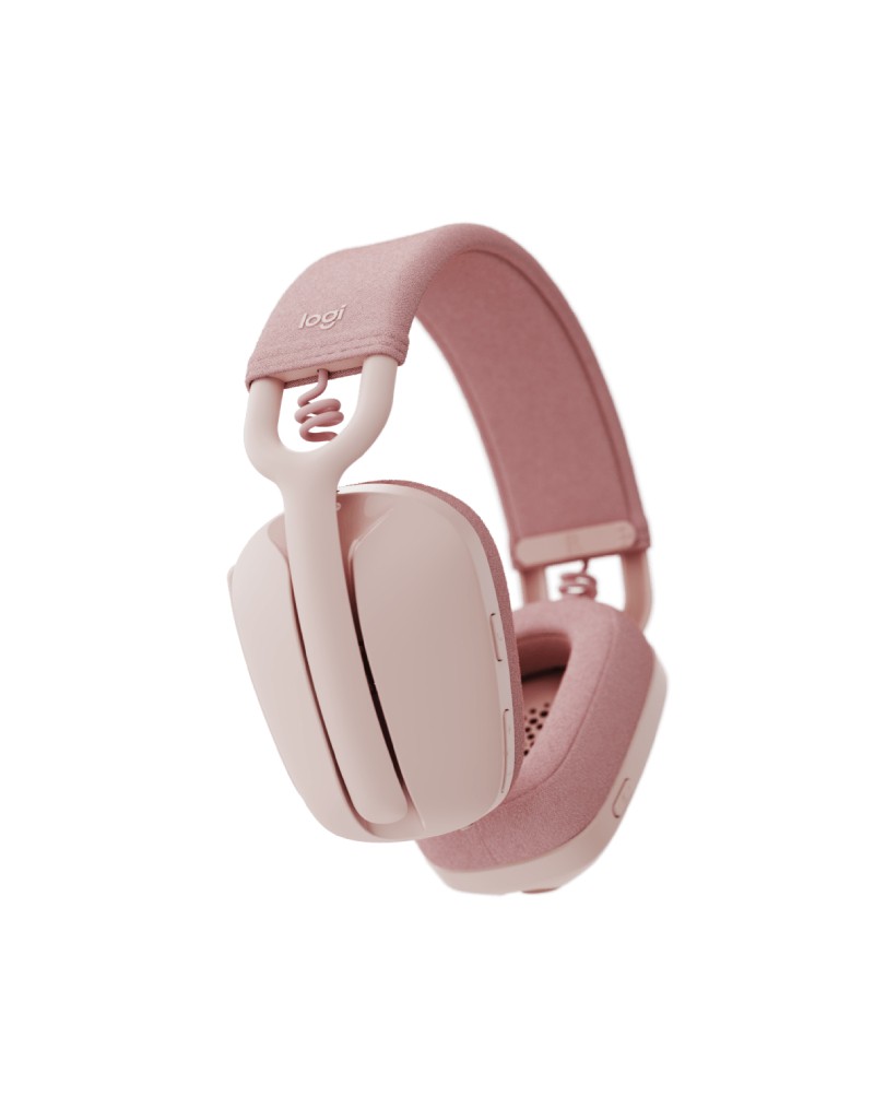 LOGITECH Zone Vibe100 Wireless Headset slušalice sa mikrofonom roze