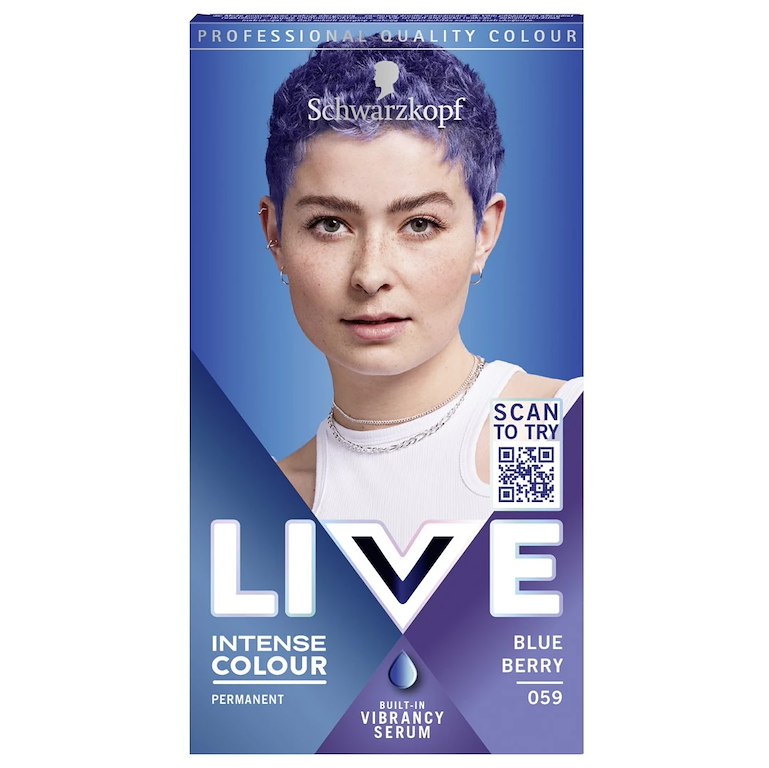 SCHWARZKOPF LIVE COLOR GEL BOJA ZA KOSU 059 BLUEBERRY