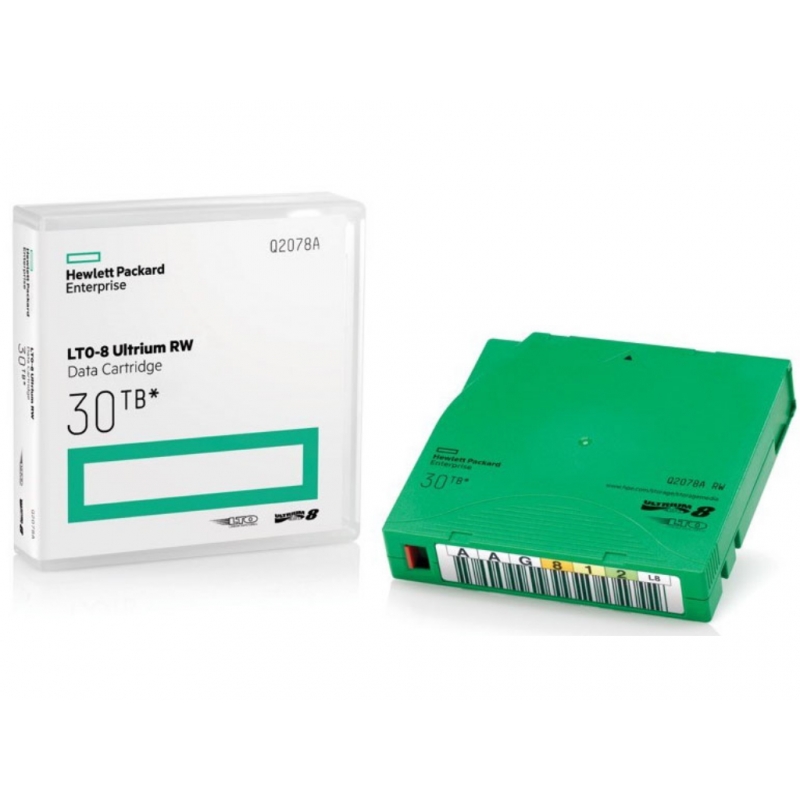 HPE LTO-8 30TB RW Data Cartridge