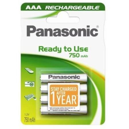 PANASONIC baterije HHR-4MVE/4BP, 750mAh, punj. Ready to use