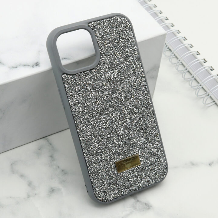 Futrola DIAMOND SELECTION Za IPhone 15 (6.1) Srebrna