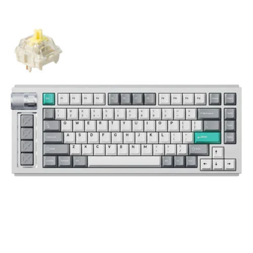 Keychron Lemokey L1 Banana 75% RGB Gaming bežična mehanička tastatura L1-X4