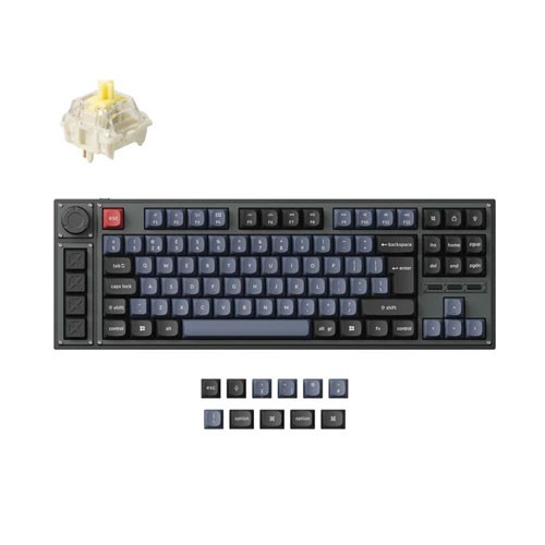 Keychron Lemokey L3 Banana 75% RGB Gaming bežična mehanička tastatura L3-M4-UK