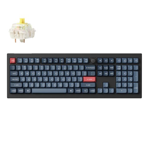 Keychron V6 Max Banana 100% RGB bežična mehanička tastatura V6M-D4