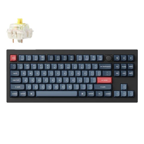 Keychron V3 Max Banana TKL RGB bežična mehanička tastatura V3M-D4