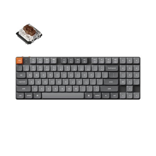 Keychron K13 Max Brown 80% RGB bežična mehanička tastatura K13M-H3