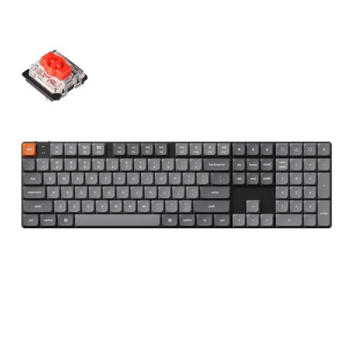 Keychron K5 Max Red 100% bežična mehanička tastatura K5M-A1