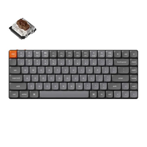 Keychron K3 Max Brown 75% bežična mehanička tastatura K3M-A3