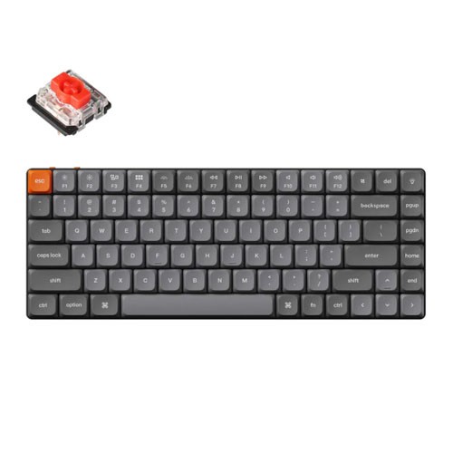 Keychron K3 Max Red 75% bežična mehanička tastatura K3M-A1