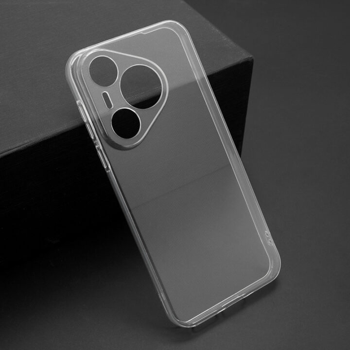 FUTROLA ULTRA TANKI PROTECT SILIKON ZA HUAWEI PURA 70 PROVIDNA (BELA)
