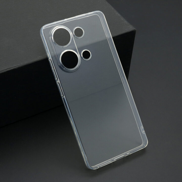 FUTROLA ULTRA TANKI PROTECT SILIKON ZA XIAOMI REDMI NOTE 13 PRO 4G PROVIDNA (BELA)