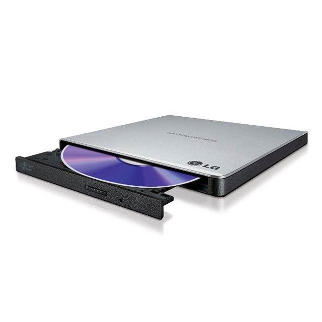 LG Eksterni slim DVD rezač USB srebrni | GP57ES40.AHLE10B