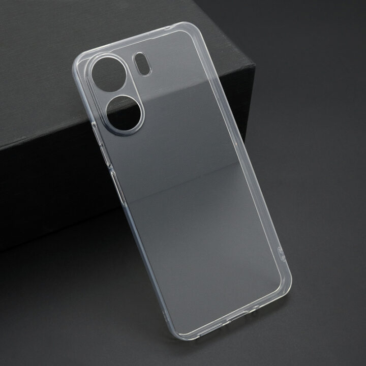 FUTROLA ULTRA TANKI PROTECT SILIKON ZA XIAOMI REDMI 13C/POCO C65 PROVIDNA (BELA)