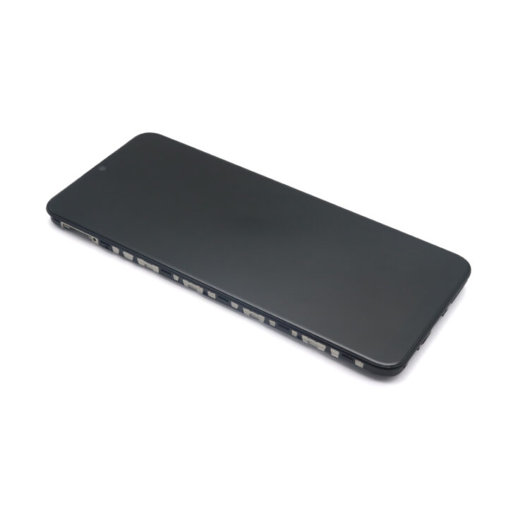 LCD za Samsung A025G/M025 Galaxy A02S/M02S + touchscreen + frame black (163mm-crni flet) Full ORG (GH81-20181A)