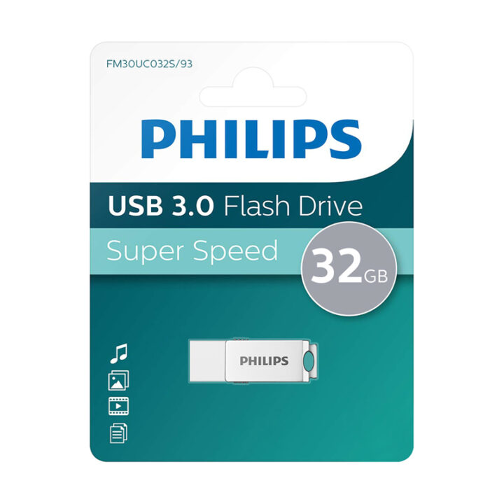 USB Flash Memorija Philips 3.0 32GB Dual Port Type C (FLP FM30UC032S/93)