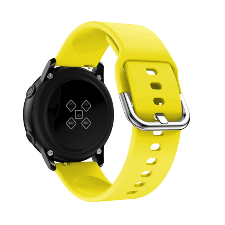 Narukvica Za Smart Watch Silicone Solid 22mm Zuta