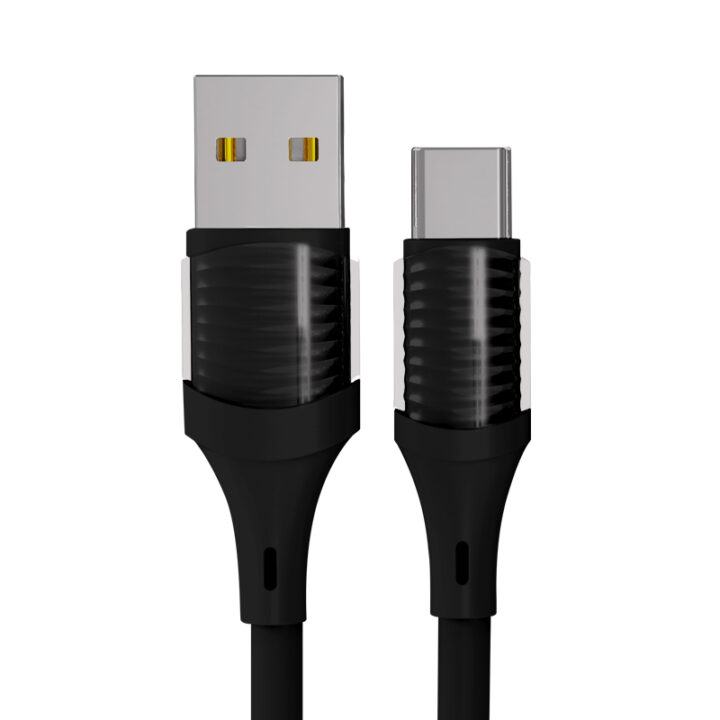 USB DATA KABAL MOXOM MX-CB109 3A TYPE C 1M CRNI