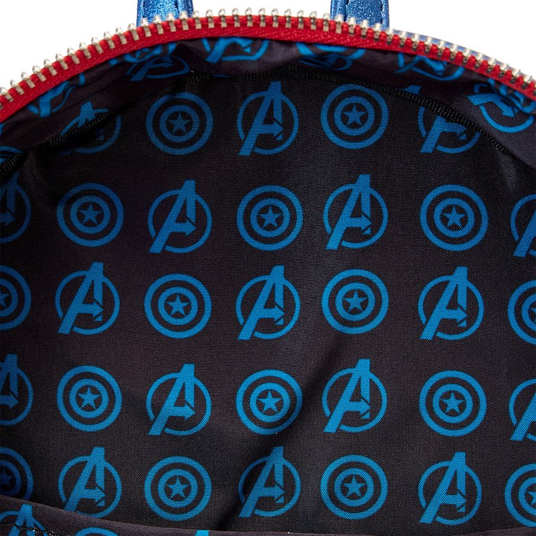 Marvel Shine Captain America Cosplay Mini Backpack