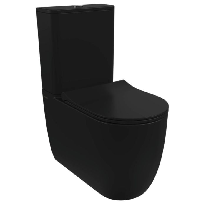 BOCCHI Venezia CRNI MAT WC monoblok RIMFREE komplet