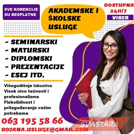 Kucanje seminarskih, maturskih i diplomskih radova